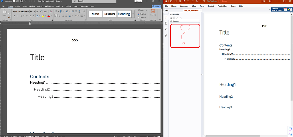 Bookmarks in PDF - GemBox.Document - GemBox Support Forum